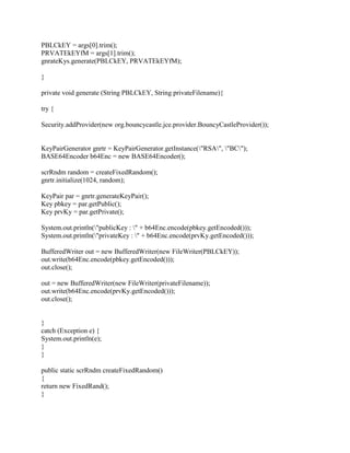 Programming Language- C++ or Java Write to program to generate a pair ...