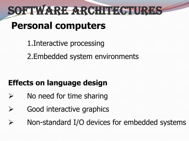 Programming language design and implemenation | PPT