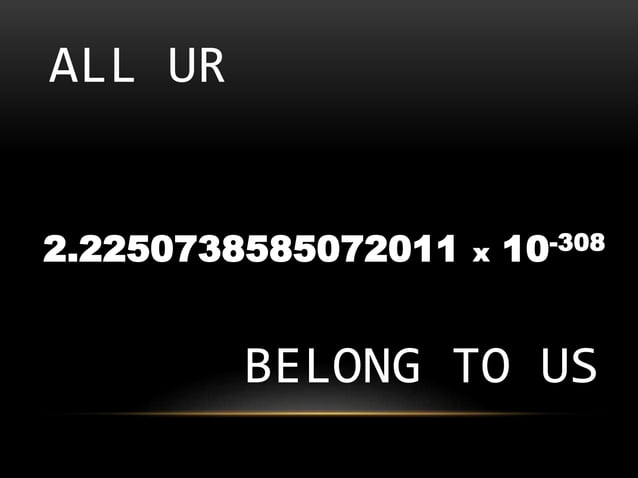 Programming language crisis | PPT