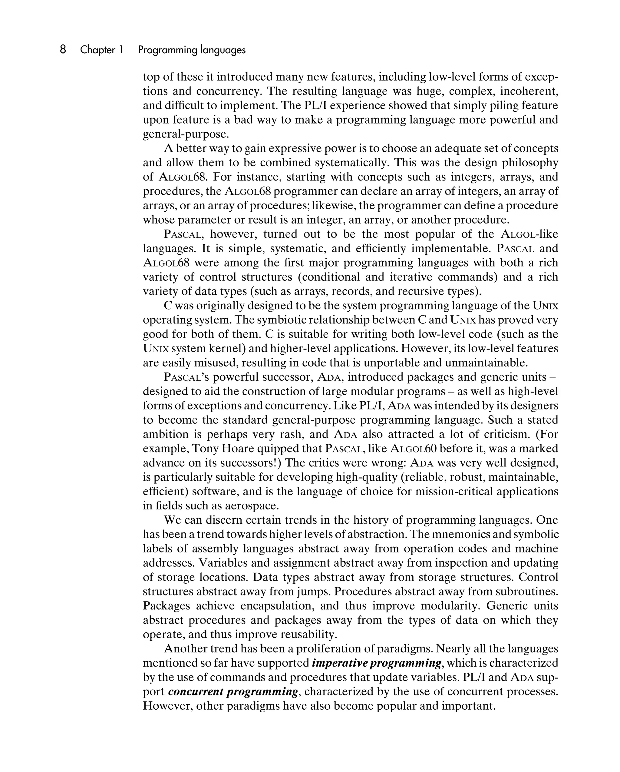 Programming Language Designconcepts Pdf Desktop Publishing Computer Software And Applications