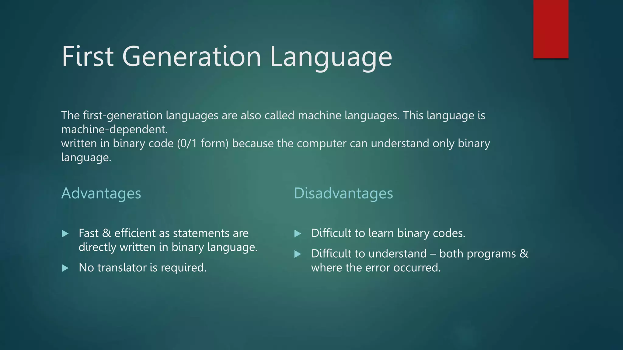 Programming Language Evolution Pptx Programming Languages Computing