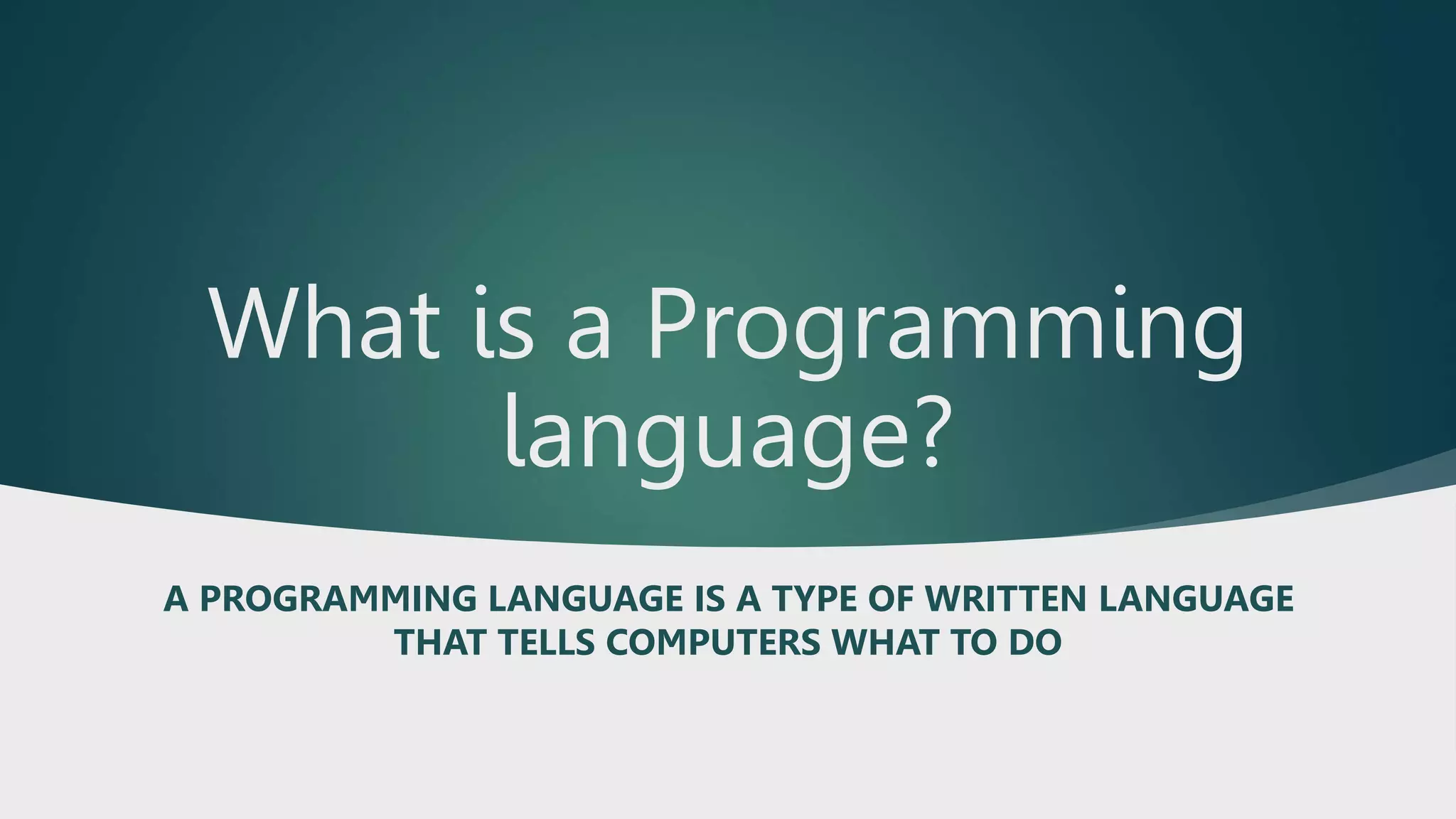 Programming Language Evolution Pptx Programming Languages Computing