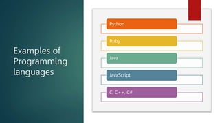 Programming Language Evolution | PPTX