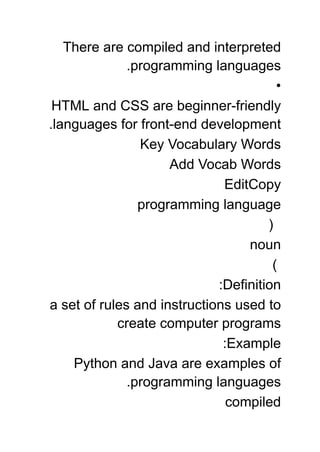 Programming language from scratch to finish (2).pdf