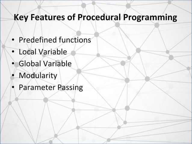 Programming language paradigms | PPTX | Programming Languages | Computing