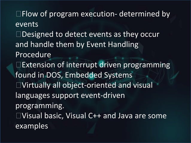 Programming Language Paradigms Pptx Programming Languages Computing