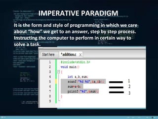 Programming language paradigms | PPTX