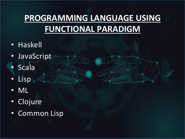 Programming language paradigms