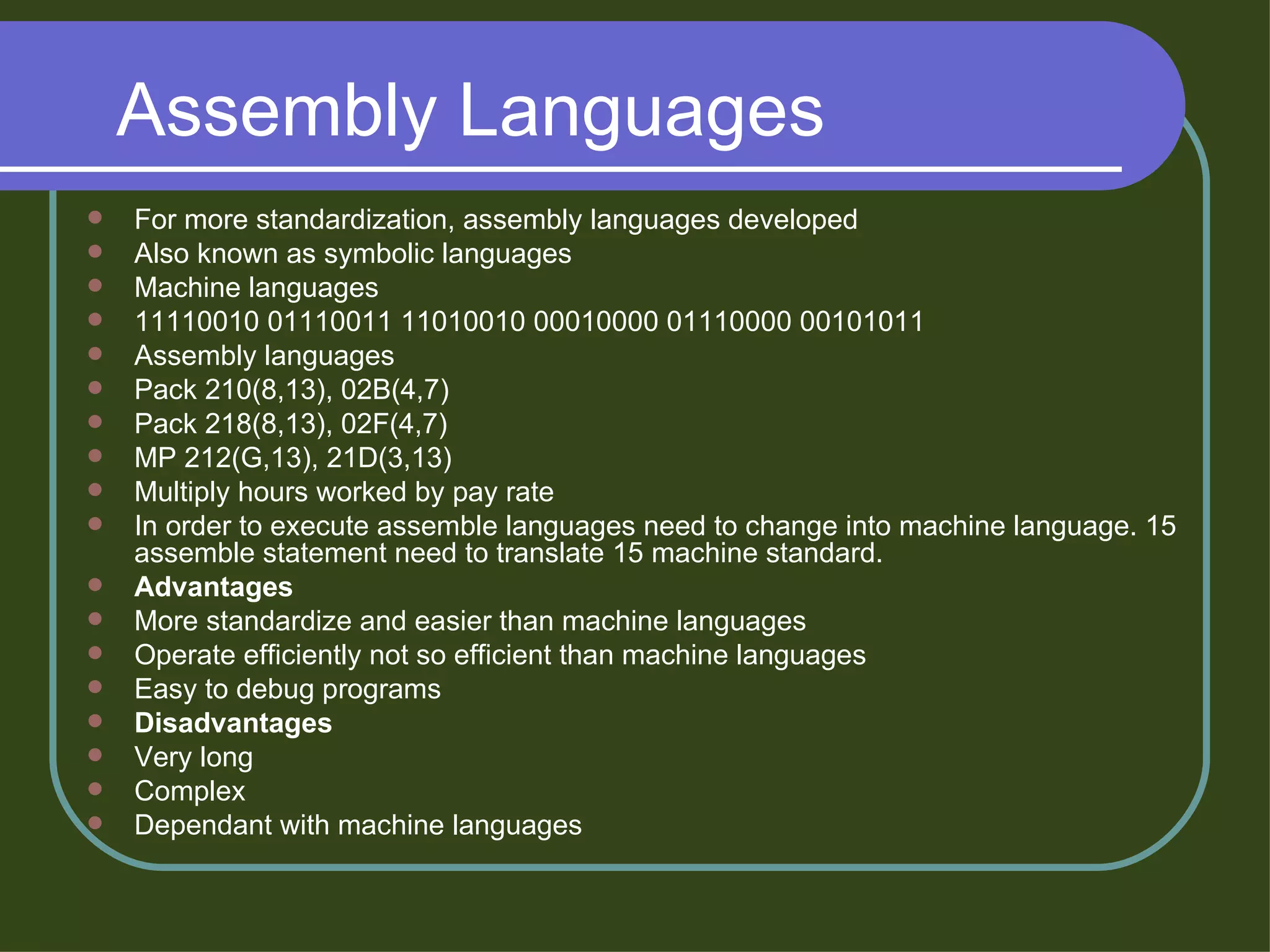 Programming languages | PPT