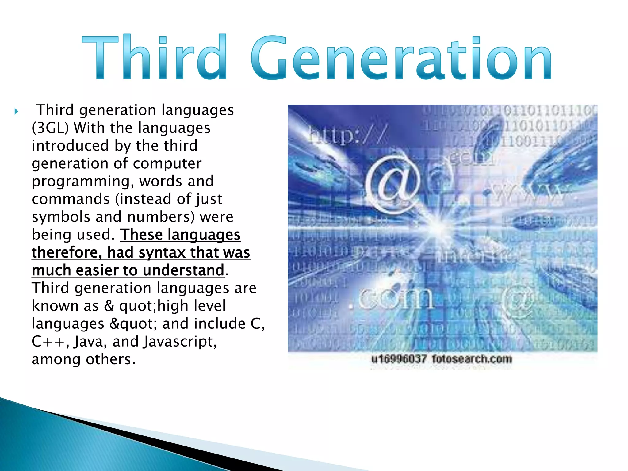 Programming languages | PPTX