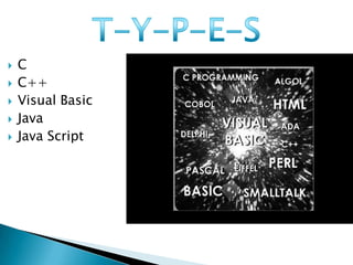 Programming languages | PPTX