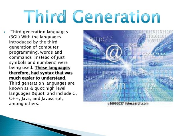 Programming Languages 4785