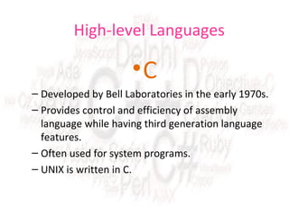 Programming languages | PPT
