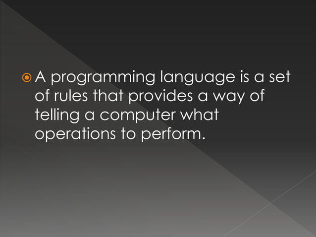 Programming languages | PPTX | Programming Languages | Computing Programming languages | PPTX | Programming Languages | Computing