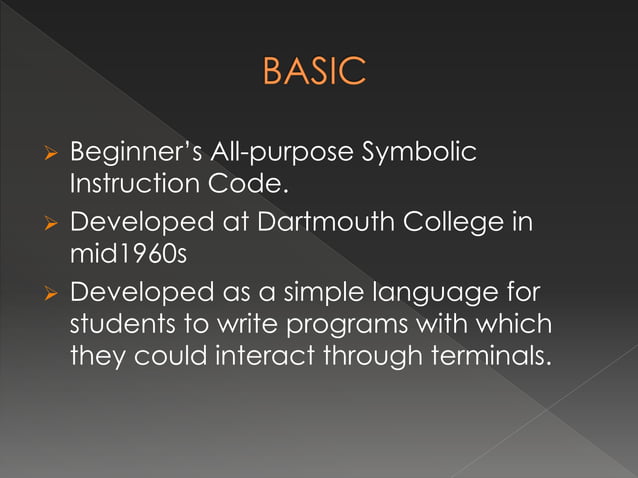 Programming languages | PPTX | Programming Languages | Computing Programming languages | PPTX | Programming Languages | Computing
