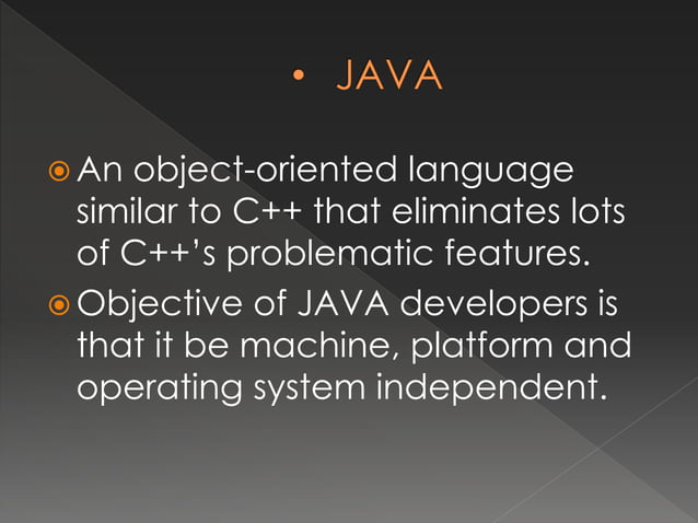 Programming languages | PPTX | Programming Languages | Computing