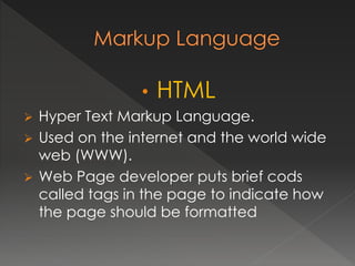 Programming languages | PPTX | Programming Languages | Computing