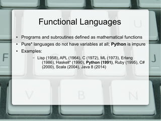 Programming languages | PPT
