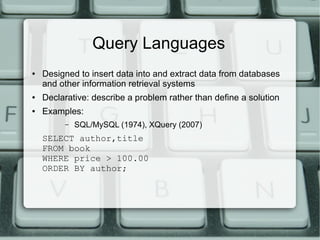 Programming languages | PPT