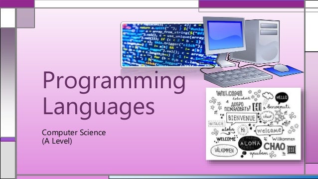 Programming Languages / Translators
