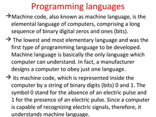 Programming languages | PPT