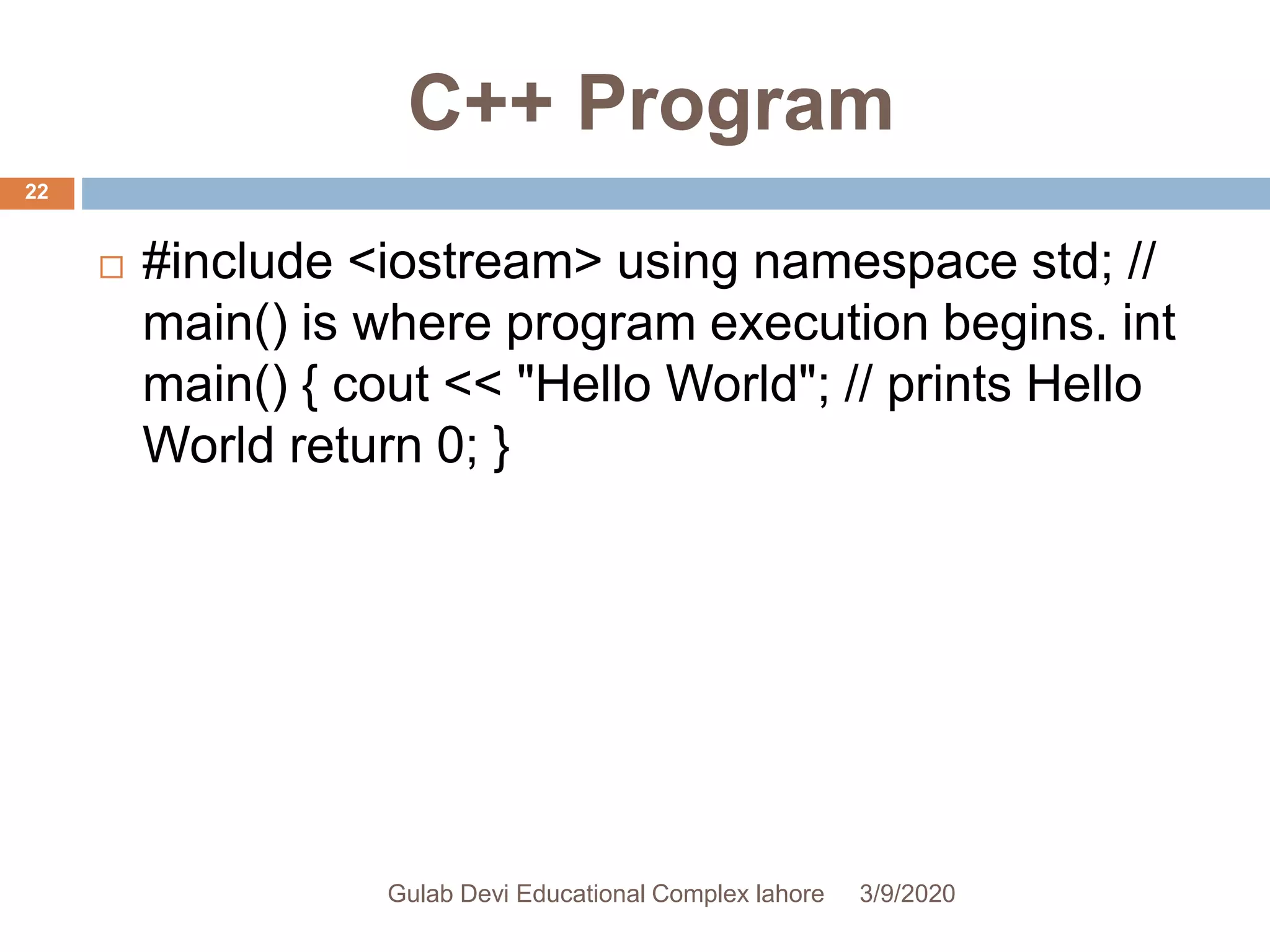 Programming languages | PPT