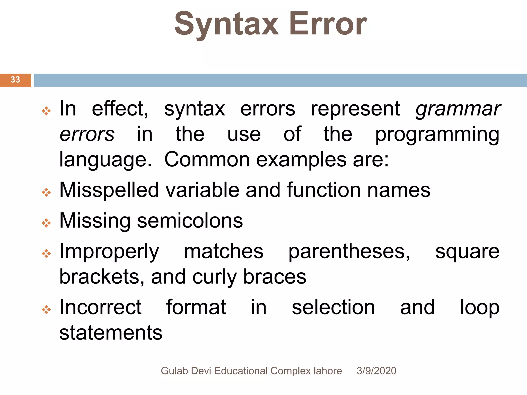 Programming languages | PPT