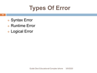 Programming languages | PPT