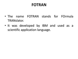 Programming languages | PPT