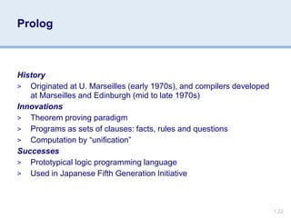 Programming Languages | PPT
