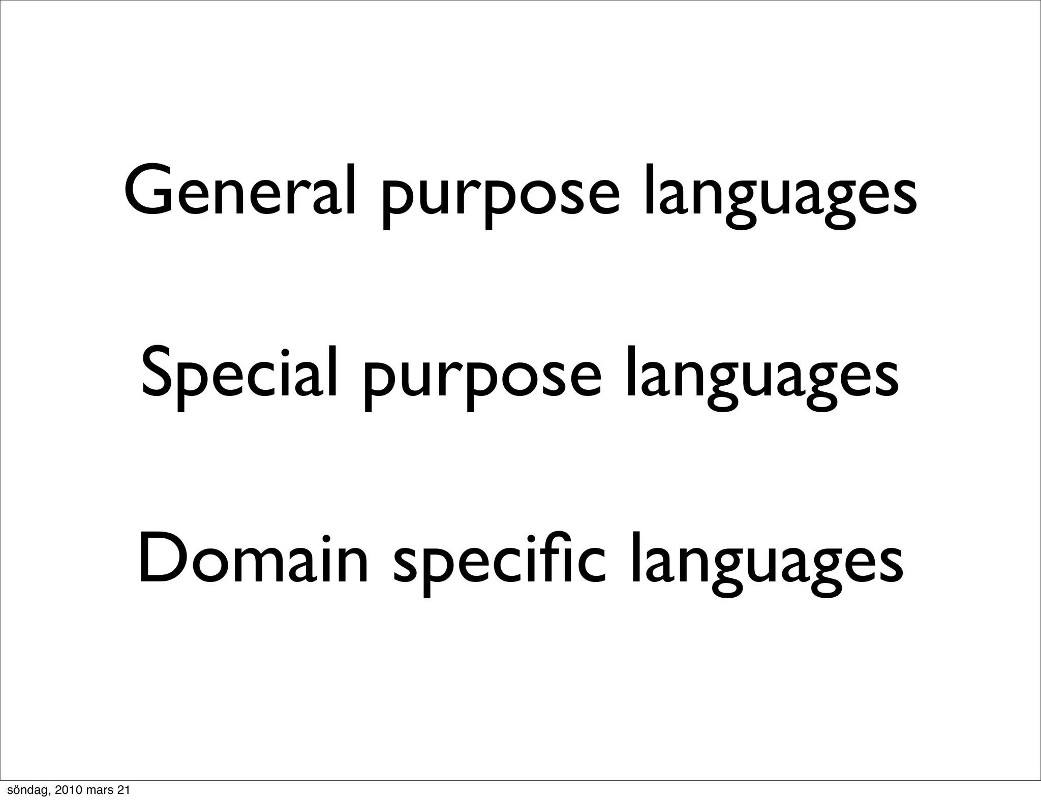 Present and Future of Programming Languages - ola bini | PDF