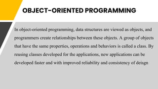 Programming languages and paradigms | PPTX