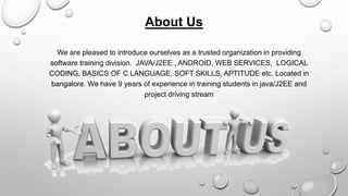 Programming languages at lara technologies | PPTX