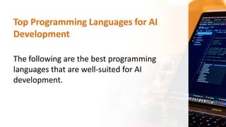 Programming languages for AI Development.pptx
