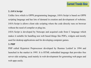 Programming Languages for Web Development.pptx