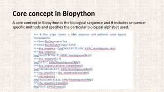 Programming languages in bioinformatics by dr. jayarama reddy | PDF