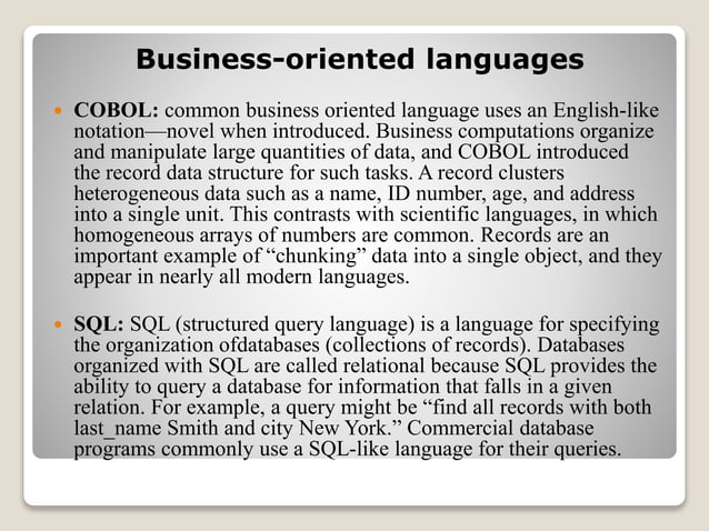 Programming languages of computer | PPTX | Programming Languages ...