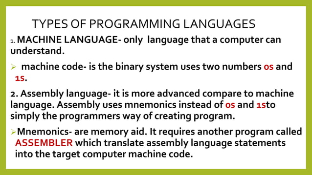 PROGRAMMING LANGUAGES PRESENTATION 7.pptx