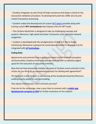 Programming Languages Used by Cardano for Its Smart Contract Evolution. | PDF