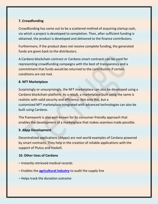 Programming Languages Used by Cardano for Its Smart Contract Evolution. | PDF