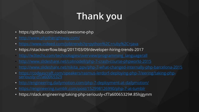 PHP - Programming language war, does it matter | PDF