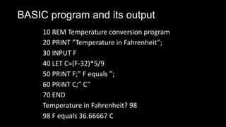 Programming lesson1 | PPTX