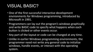 Programming lesson1 | PPT
