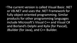 Programming lesson1 | PPT