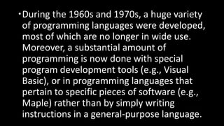 Programming lesson1 | PPTX