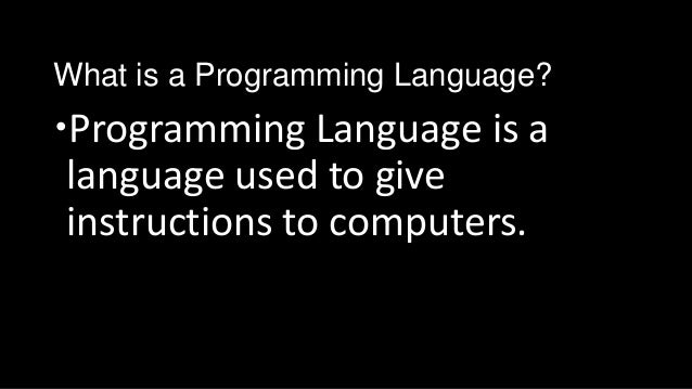 Programming lesson1