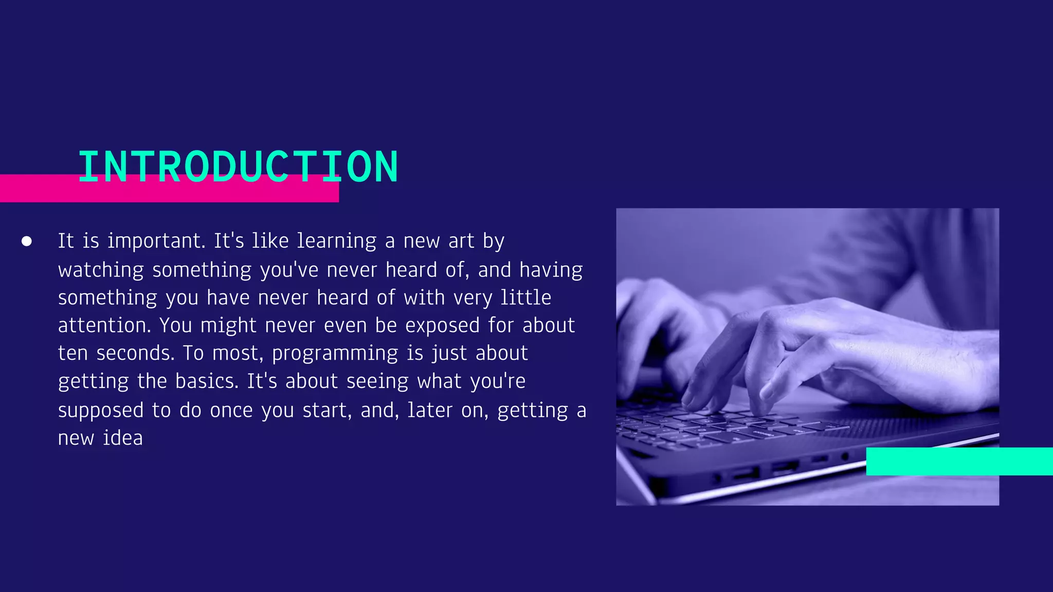 Why learning programming is important .pdf | Internet for Beginners ...