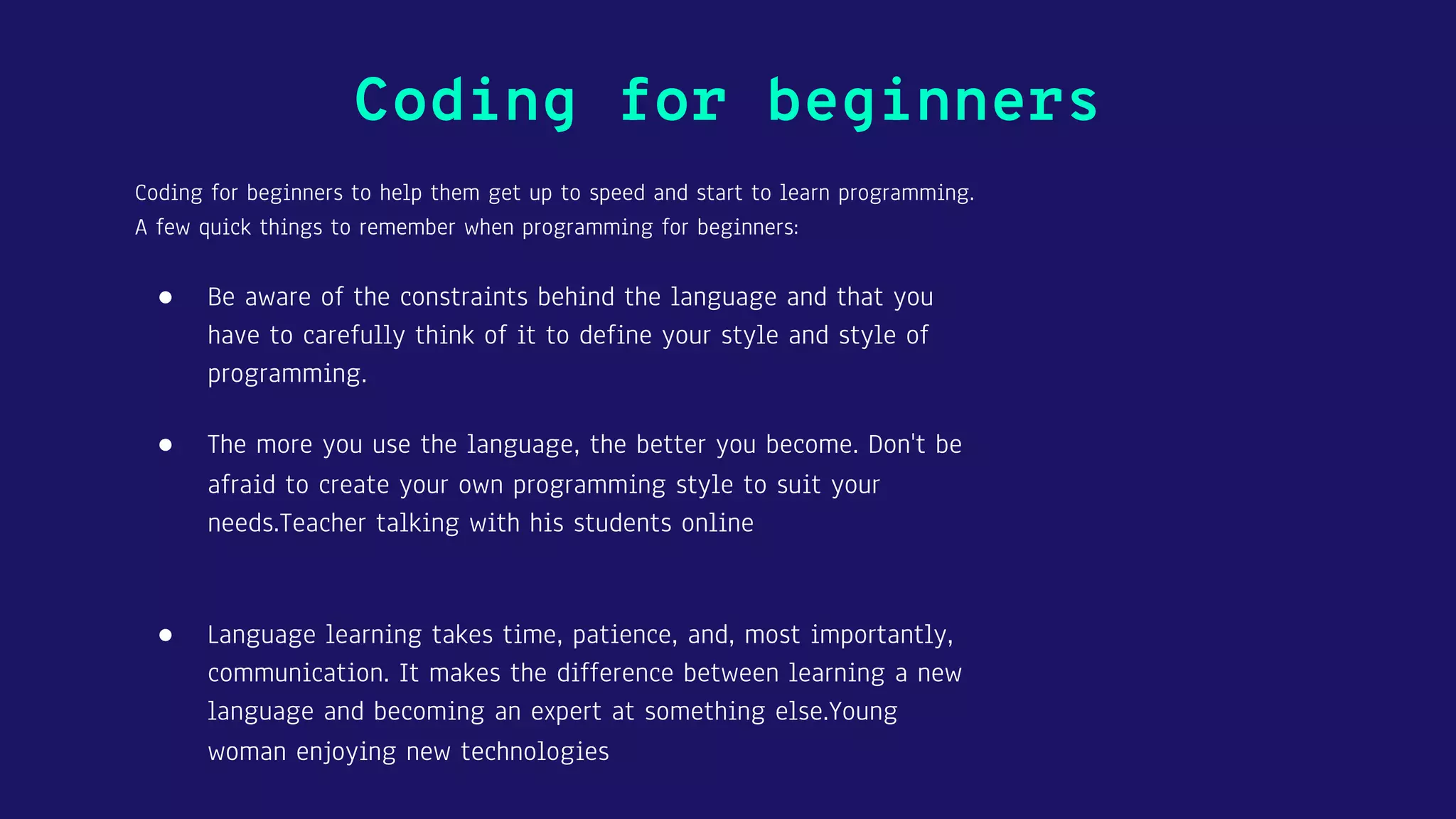 Why learning programming is important .pdf | Internet for Beginners ...