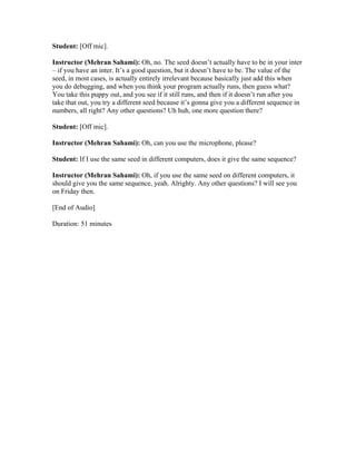 Programming methodology lecture08 | PDF