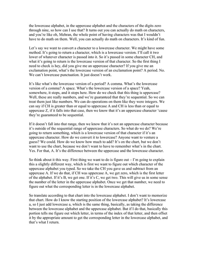 Programming methodology lecture12 | PDF